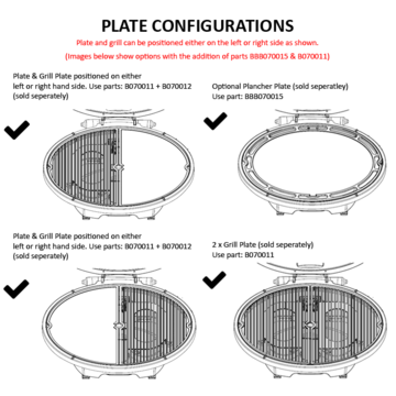 Buy Plate Cooking Bugg #B070012 Spare parts | Beefeaterbbq
